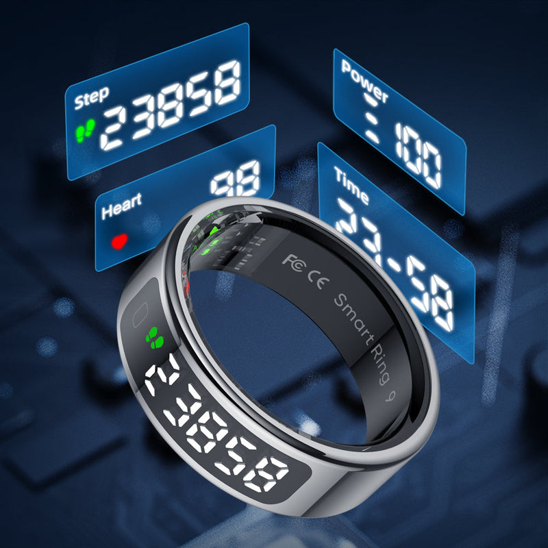 COLMI R12 Smart Ring UK – Touchscreen, Health Tracking & Wireless Charging